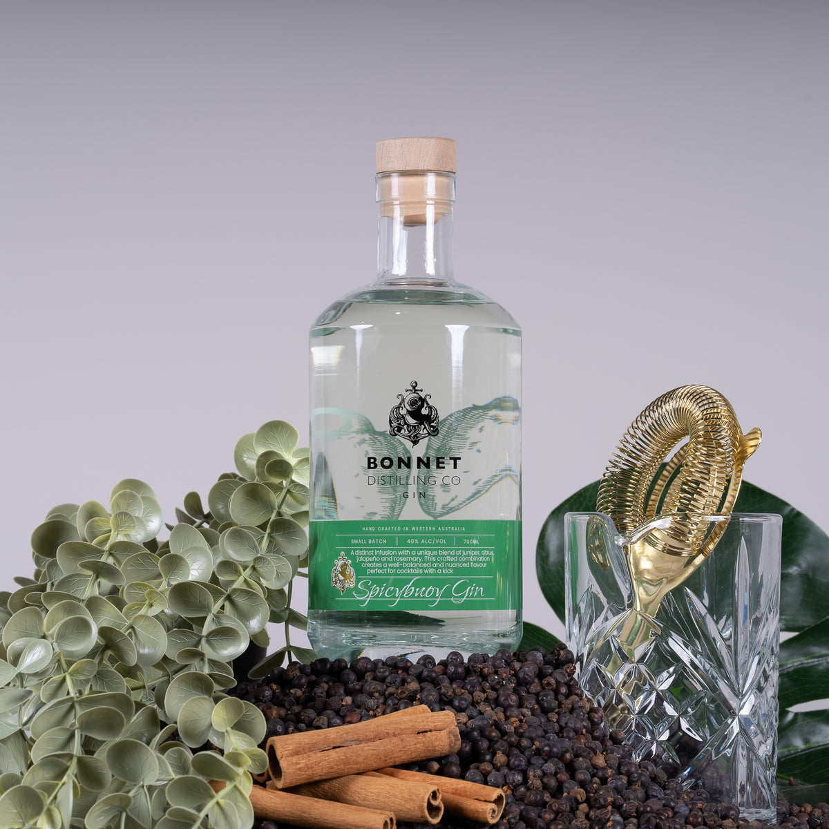 SpicyBuoy Gin – Bonnet Distilling Co